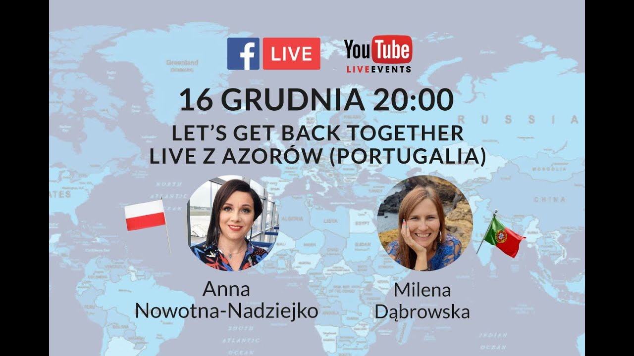 Live z Azorów - Anna Nowotna-Nadziejko & Milena Dabrowska - YouTube