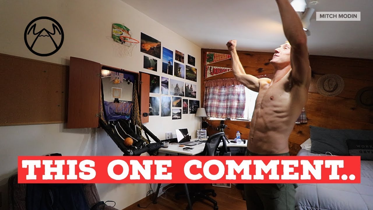 Addressing One Comment, And 1 Comment Only | MITCH MODIN - YouTube