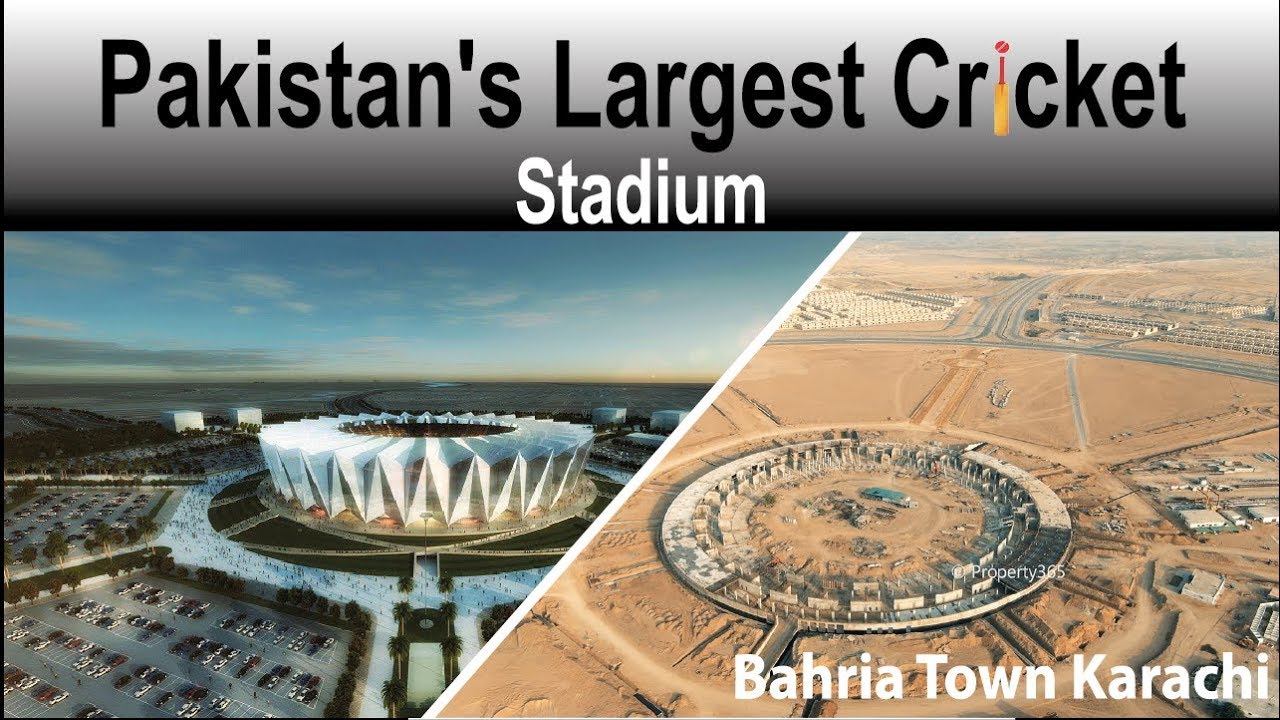 Pakistan's Largest Cricket stadium | Rafi Cricket Stadium | Bahria Town ...