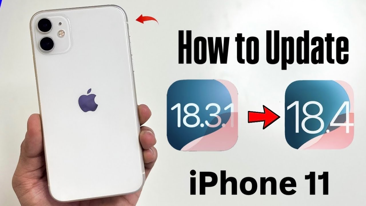 How to Update iPhone 11 from iOS 18.3.1 to iOS 18.4 Beta - YouTube