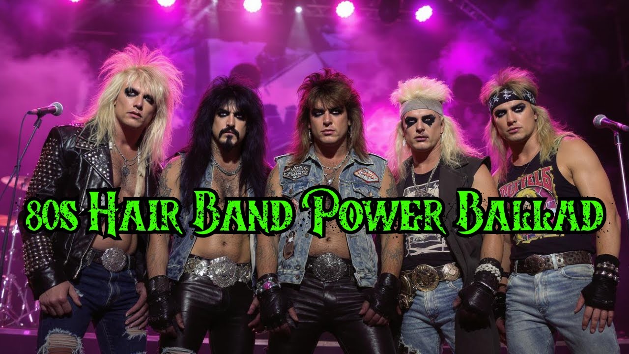 The Ultimate 80s Hair Band Power Ballad Anthem Lyric Video - YouTube