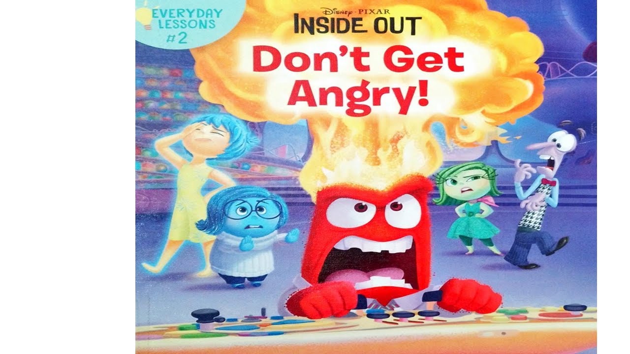 Read A Loud - Inside out Don't Get Angry By Walt Disney - YouTube