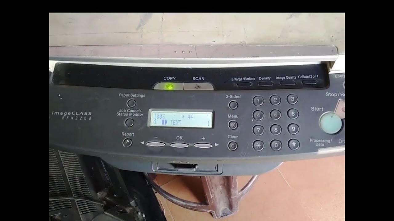 How to Download & Install Canon image class MF4320D Driver Configure it ...