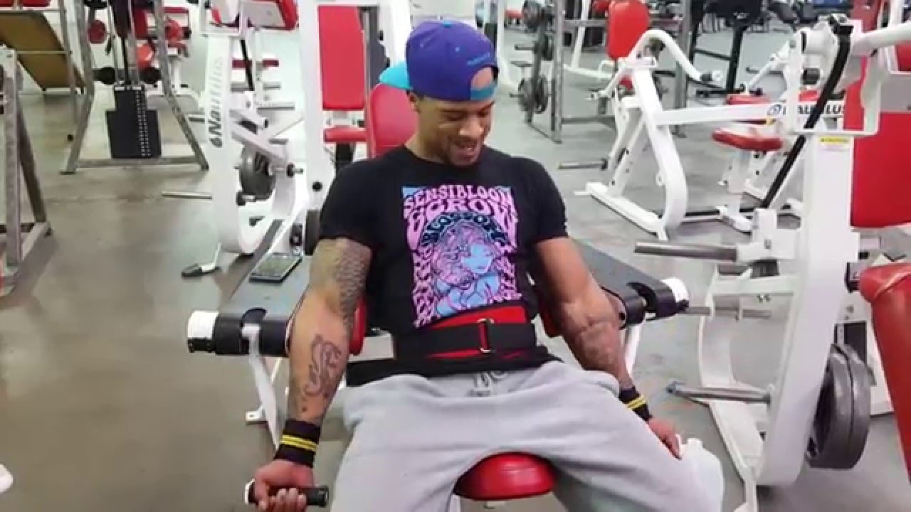 2 Legit 2 Quit Fitness Shane "Physique" McKinney, Training Biceps - YouTube