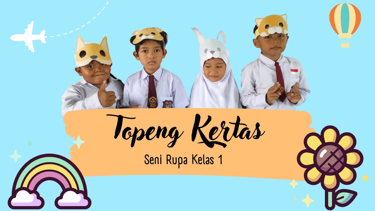 Bentuk dalam Topeng - Seni Rupa Kelas 1 Kurikulum Merdeka - YouTube