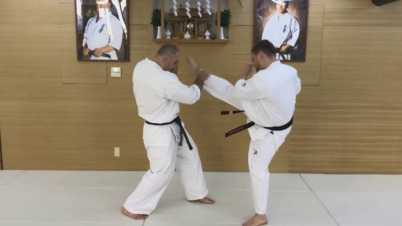 Combination #12. Yakusoku Kumite - YouTube