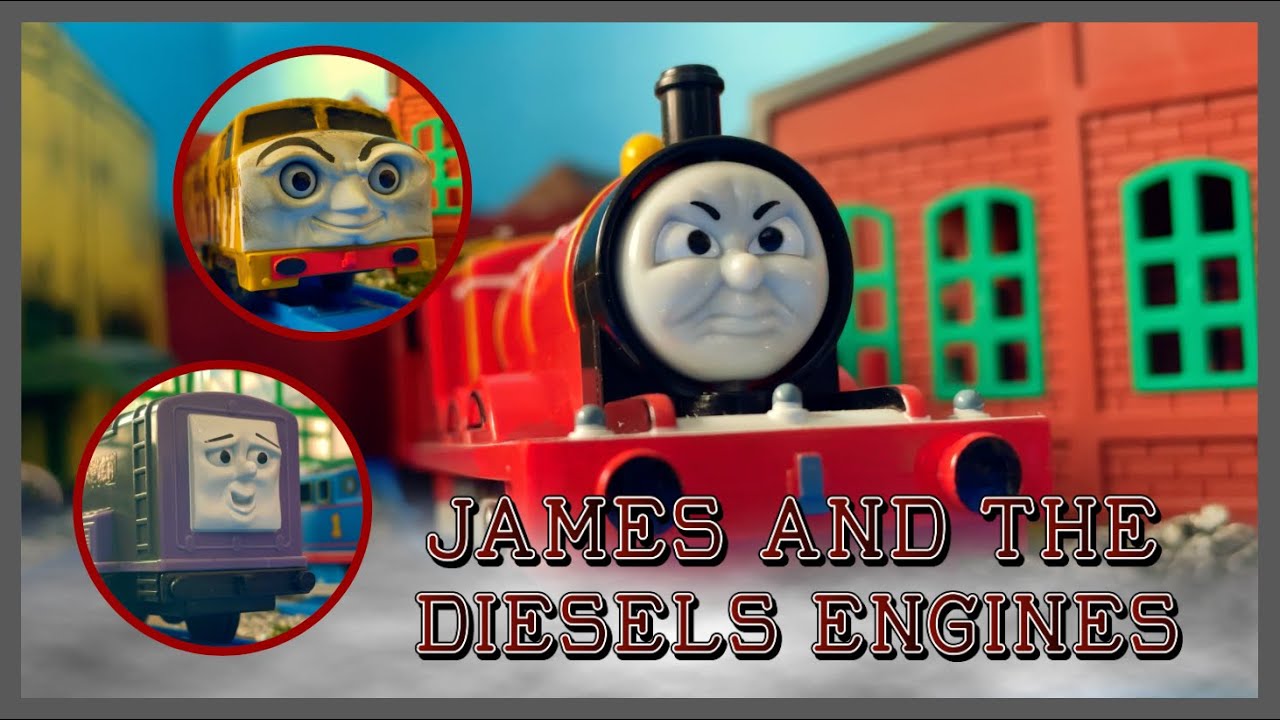 James and the Diesel Engines (TATMR) - YouTube