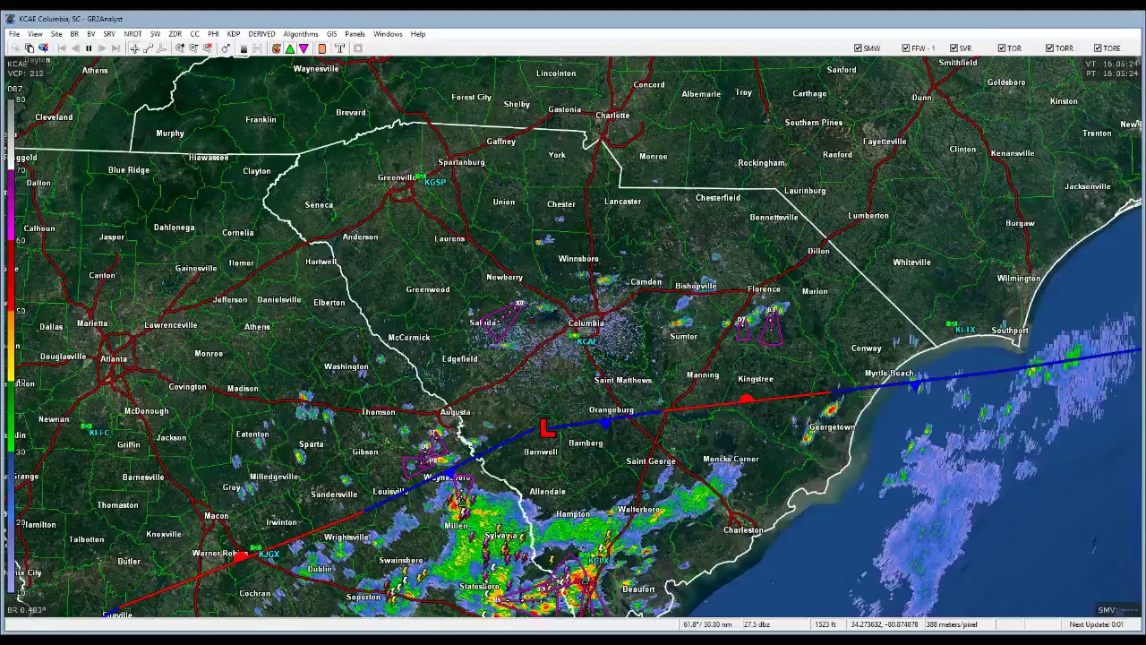 COLUMBIA, SC LIVE RADAR AND WEATHER ALERTS - YouTube