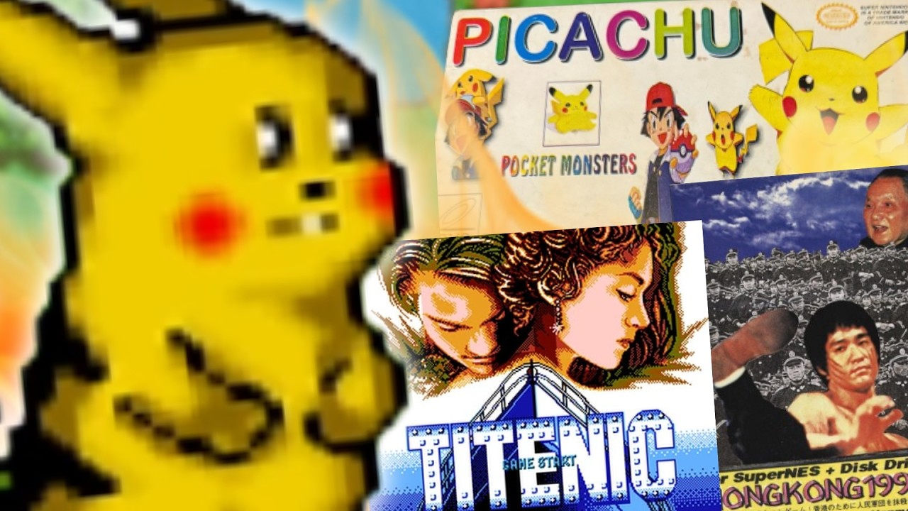 I Played 10 WEIRD Bootleg Games - YouTube