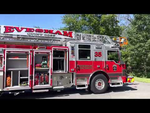 Evesham Township Fire District #1 - 2022 Pierce Impel 107' Ascendant ...