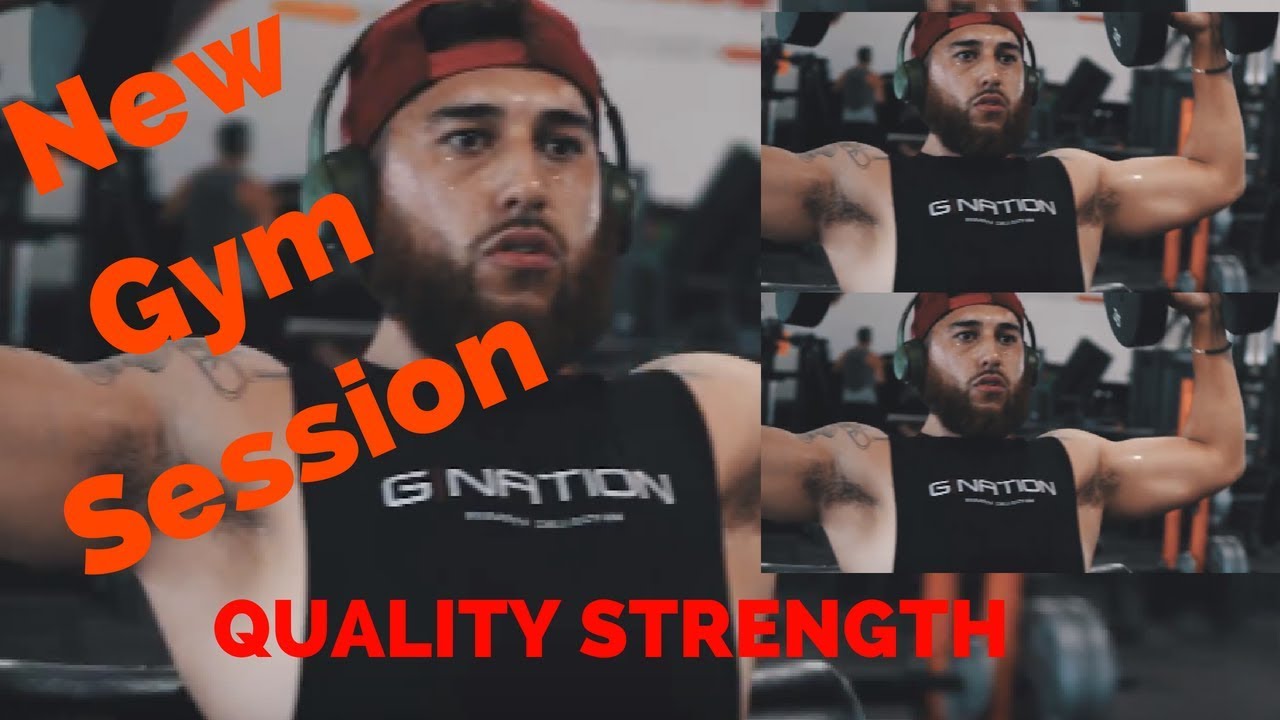 NEW GYM SESSION AT FOX FITNESS... QUALITY STRENGTH - YouTube