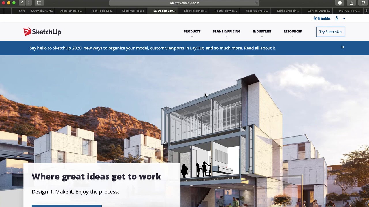 Sketchup Sign In Tutorial - YouTube