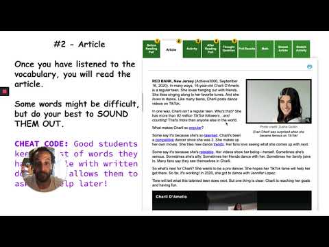 Achieve3000 5 Step Lesson - YouTube