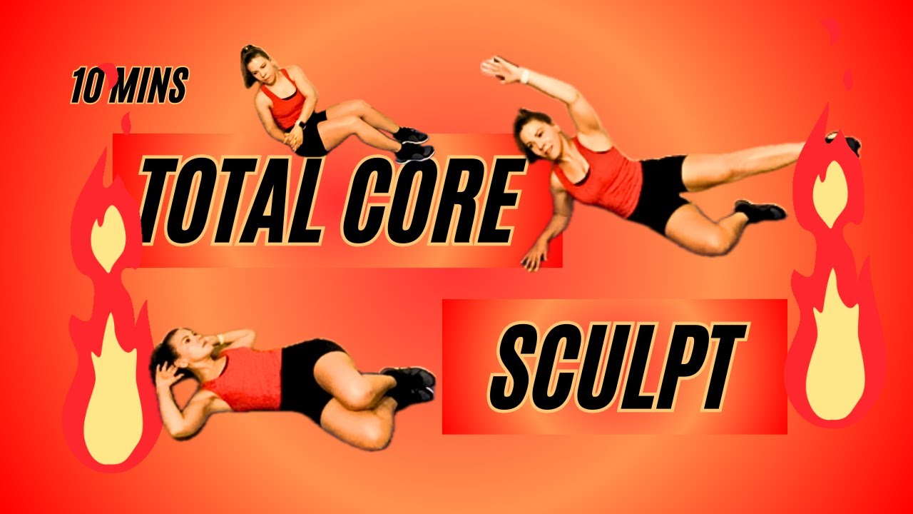 INTENSE 10 MIN CORE SCULPT - YouTube