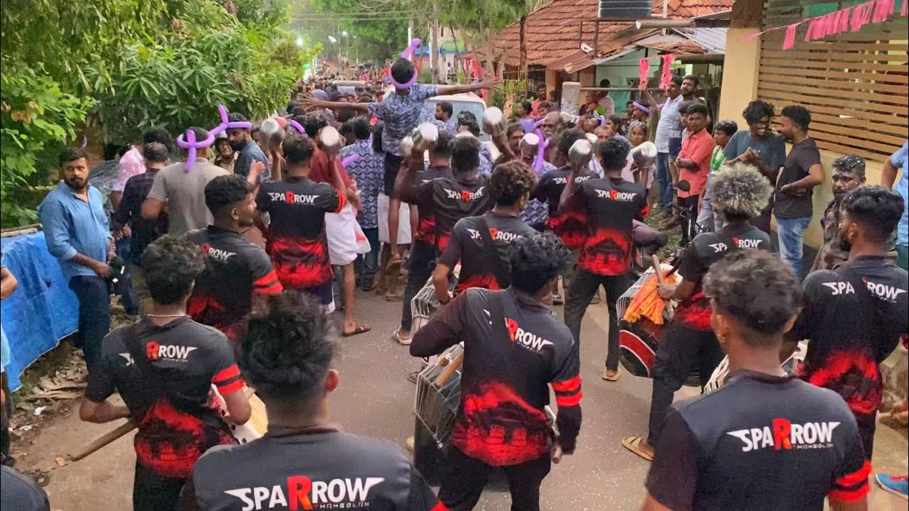 Sparrow 🤩 Thambolam | Rock On 🤘| Ulsav @Kechery 2023 - YouTube