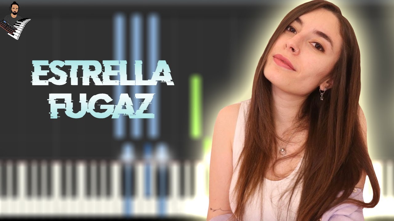 Estrella fugaz - Lyna Music | Instrumental Piano Tutorial / Partitura / Karaoke / MIDI - YouTube