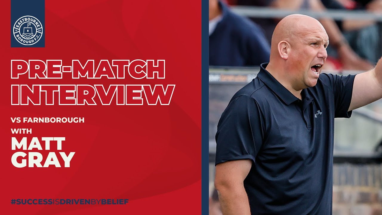 Pre Match Interview: Matt Gray is ready to rumble - YouTube