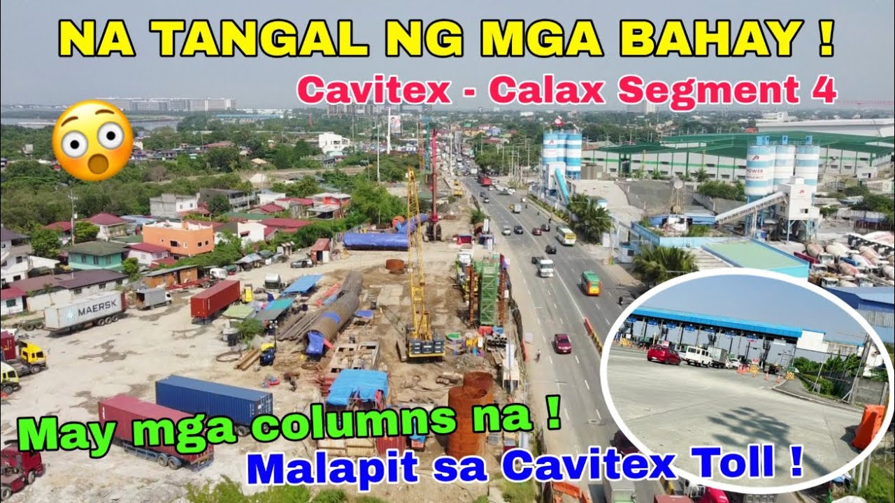 Wow ! CALAX Project nasa Kawit Cavite Na ! Calax - Cavitex Segment 4 ...