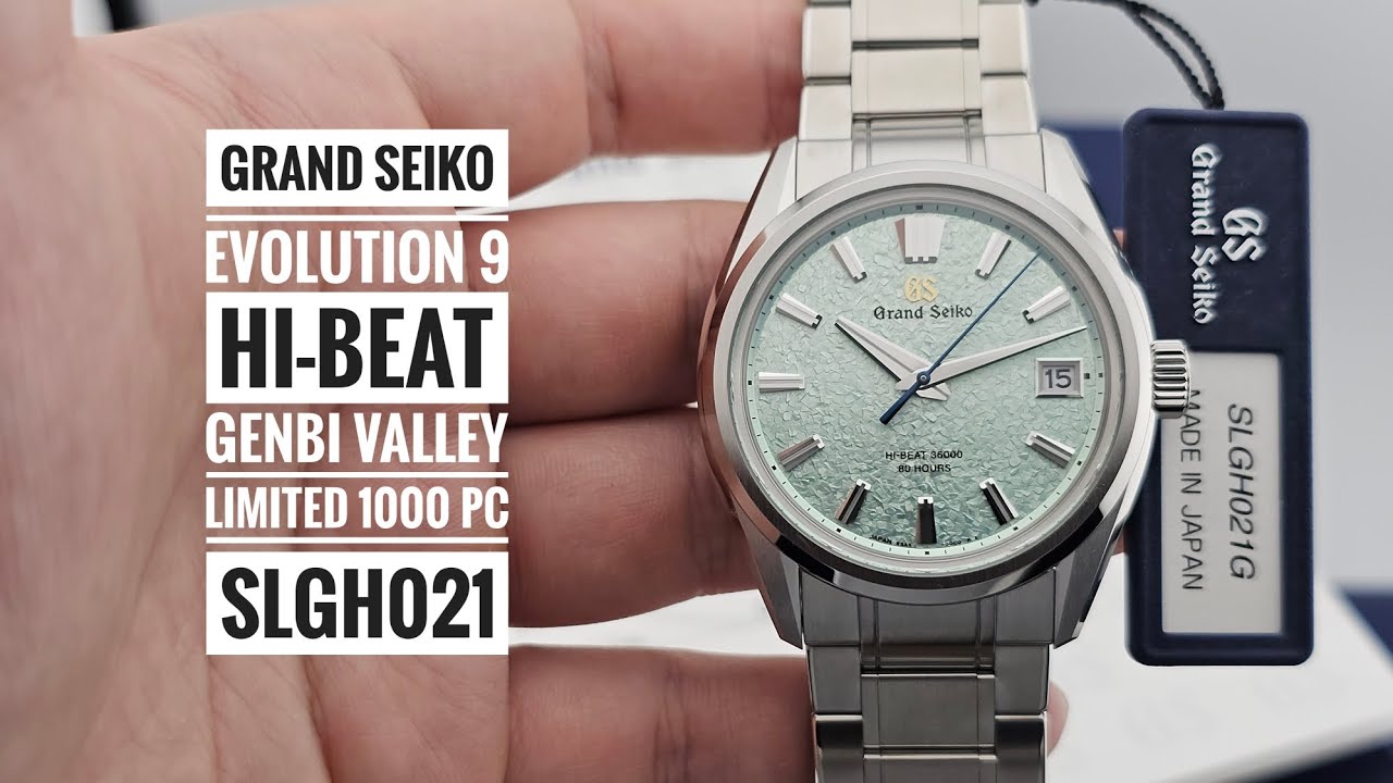 Grand Seiko Evolution 9 Collection Hi-Beat Genbi Valley Limited Edition ...