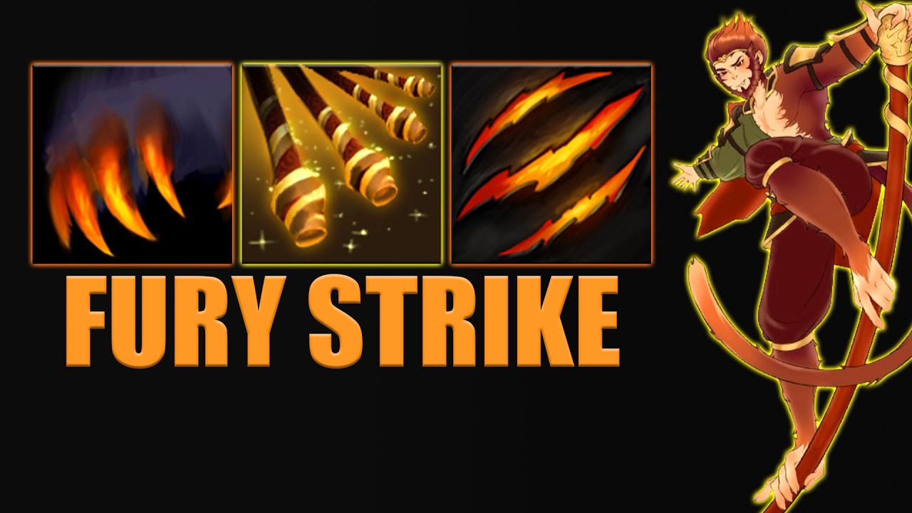 Fury Strike FURY SWIPES + JINGU MASTERY | Ability Draft - YouTube