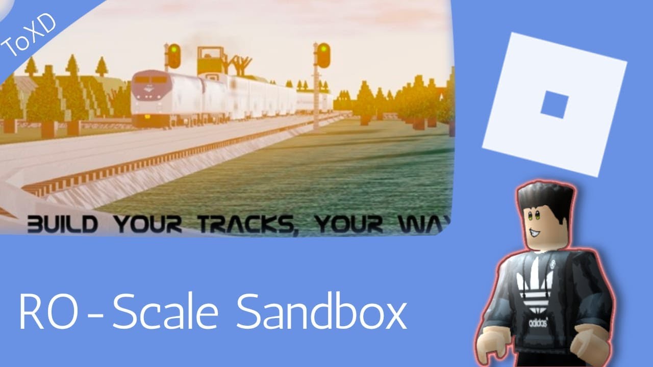 [Roblox] RO-Scale Sandbox | Roblox Unstoppable Train Runway Crash - YouTube
