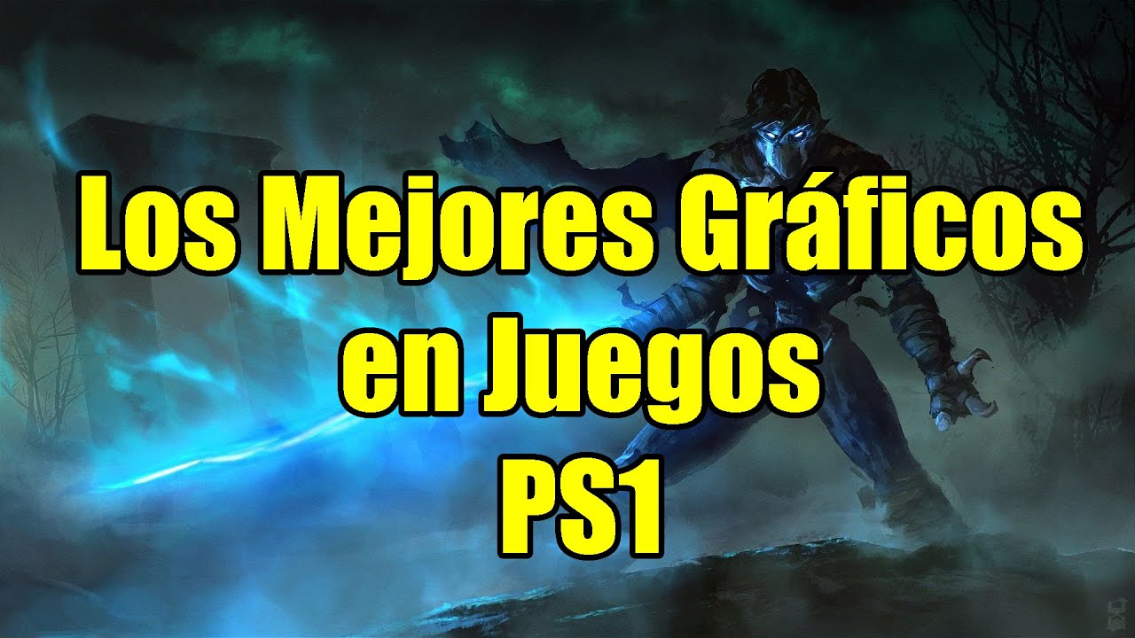 Los MEJORES Juegos de PS1 con Mejores GRÁFICOS para la Época - YouTube