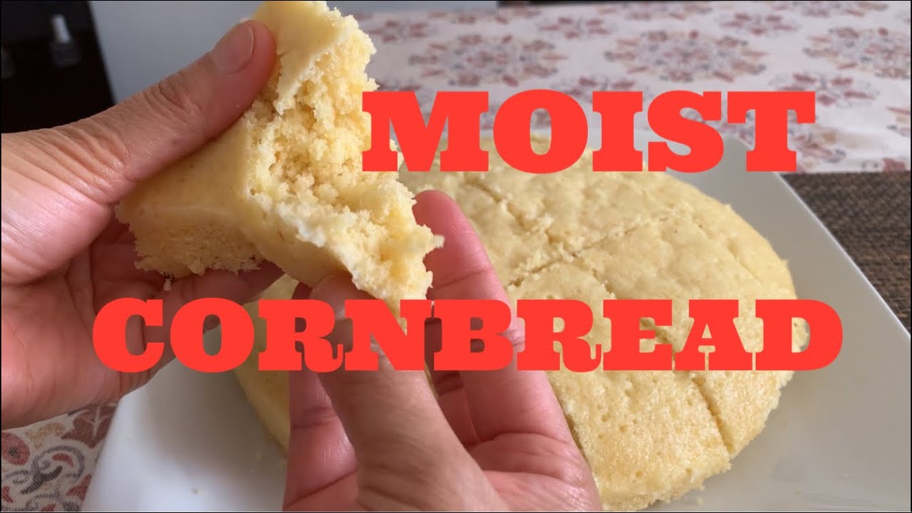 HOW TO MAKE MOIST CORNBREAD / STEAMED CORNBREAD MY OWN STYLE - YouTube