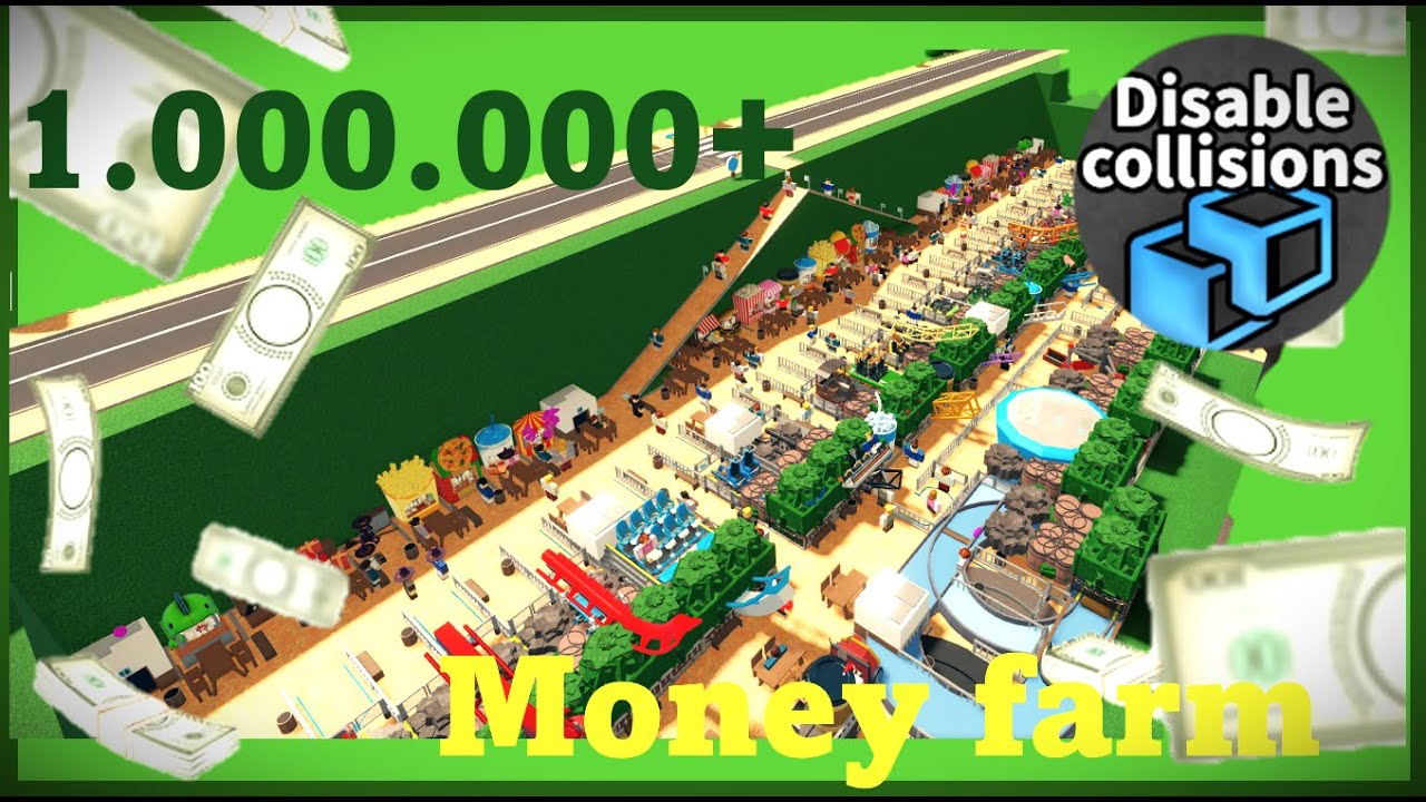 How I make Millions of money in Theme park Tycoon 2 - YouTube