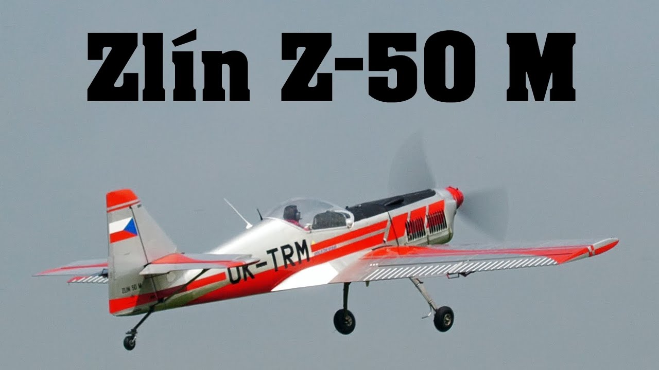 Zlin Z-50 M | 4K | airport Hranice LKHN 2023 - YouTube
