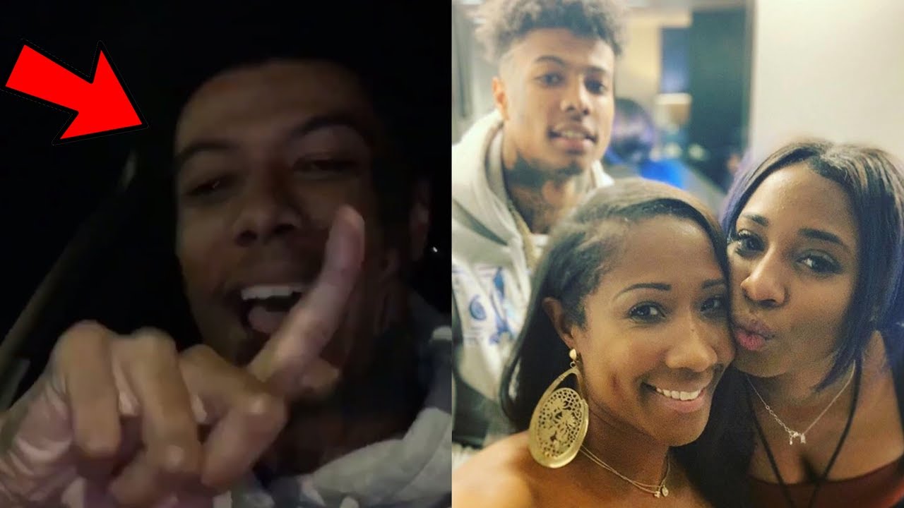 Blueface Makes A Diss Track On His Mom & Sister - YouTube