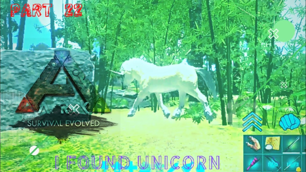 I Found unicorn 🦄🦄🦄//// ARK Survival Evolved 😍🥰😍🥰 /// Mobile /😍🥰/ Hindi ...