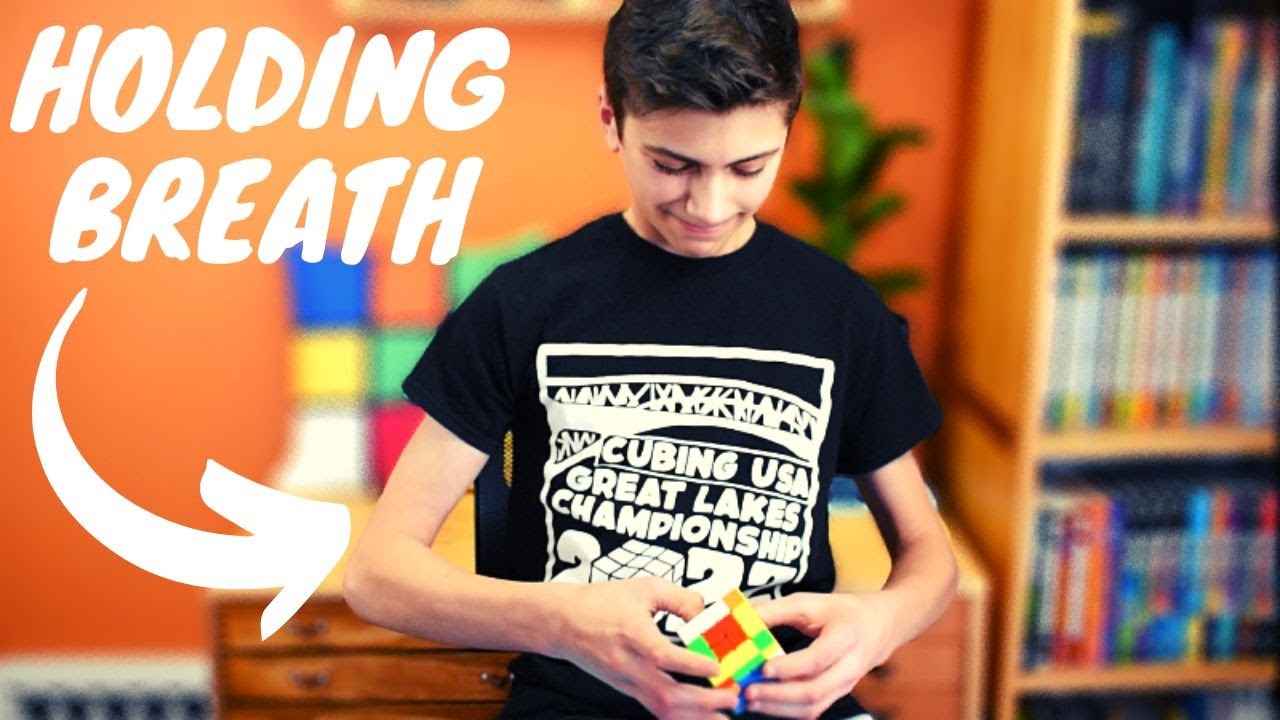 Can we Solve these Cubes while Holding our Breath? - YouTube