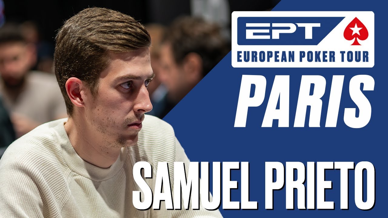 Entrevista a Samuel Prieto, clasificado promoción Power Path 🏆, Día 1 Main Event EPT Paris 2024 ...