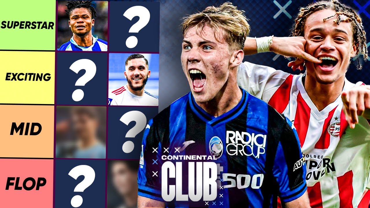 RANKING The Best WONDERKIDS This Season! | Continental Club - YouTube