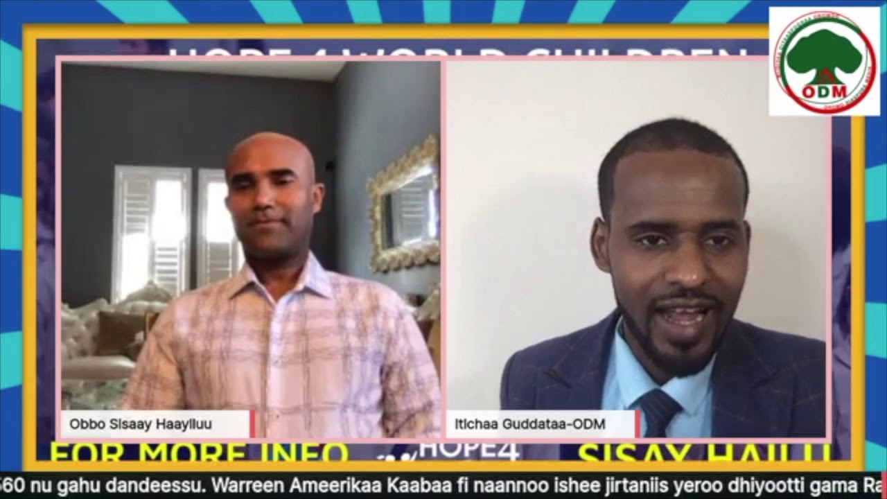 Sisay Hailu call for the hopeless children around the world - YouTube