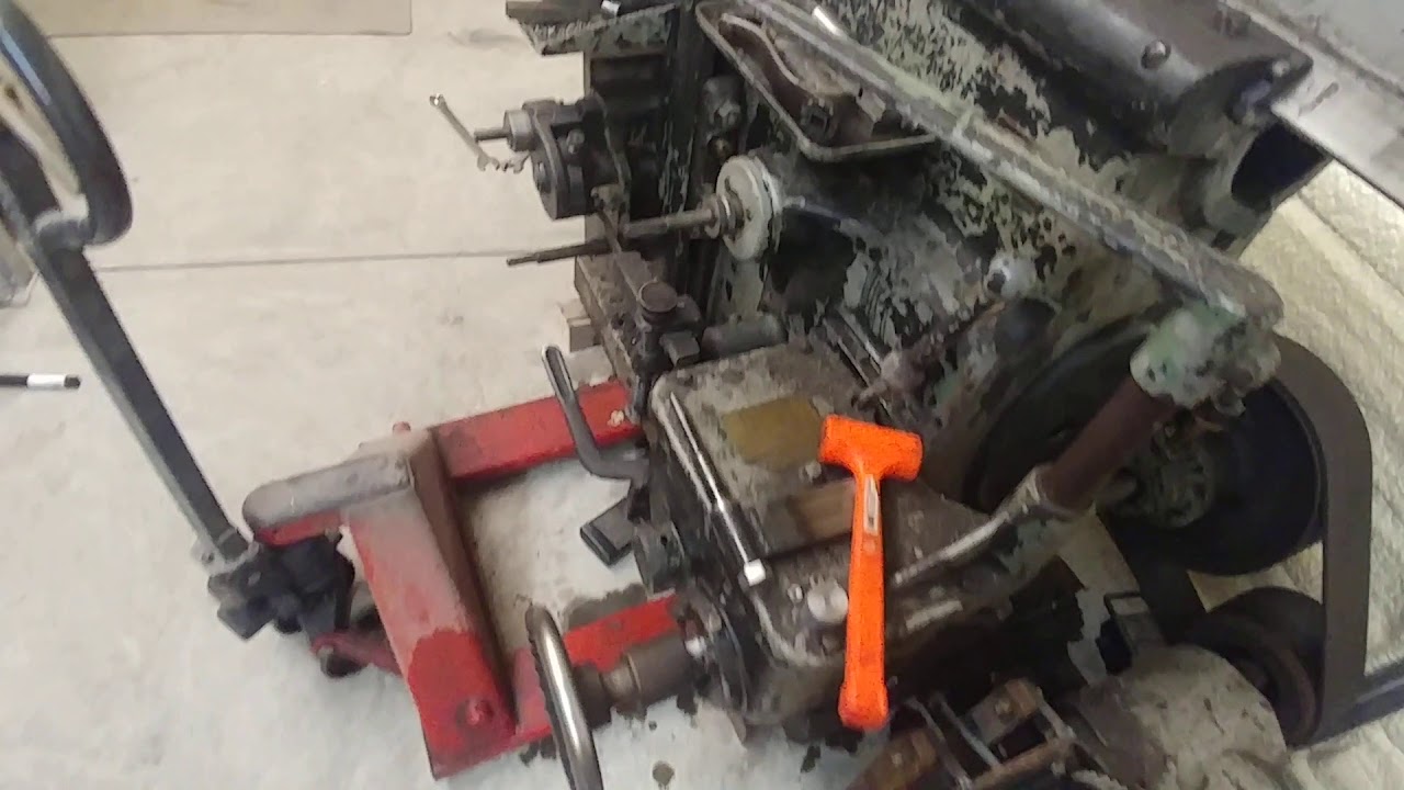 G&E 16 inch shaper cutting steel block1 - YouTube