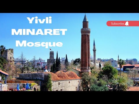 Yivli Minare Cami | Yivli Minare Mosque Antalya | 4K | November 2022 #yivliminaremosque #antalya #4k
