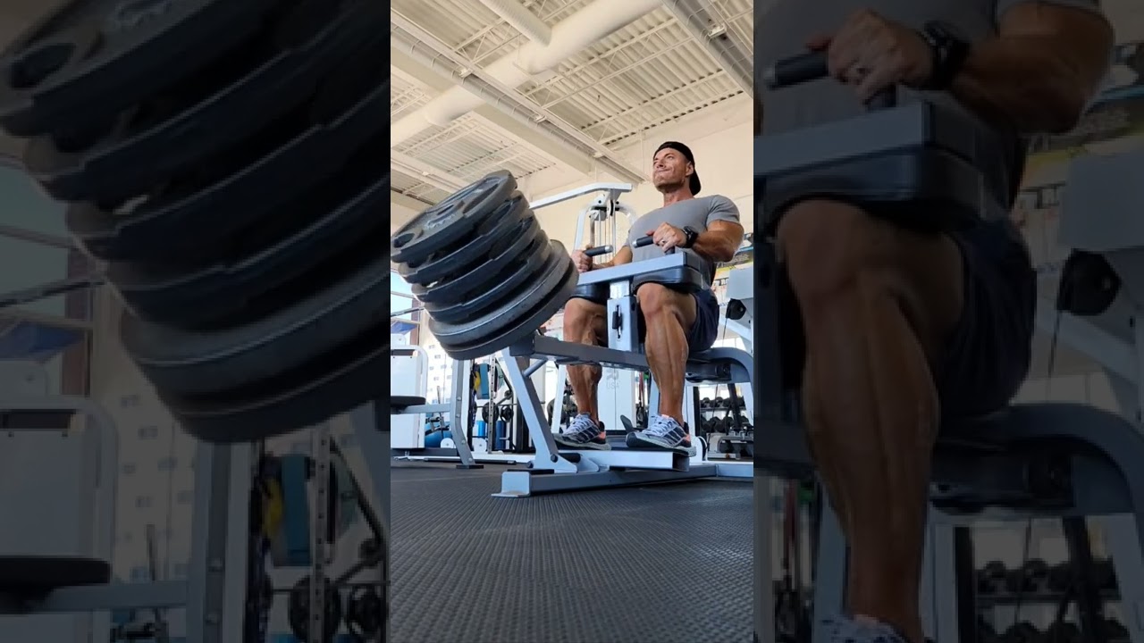 How To Build Bigger Calves | Insane 300+ lbs Seated Calves | Micah ...