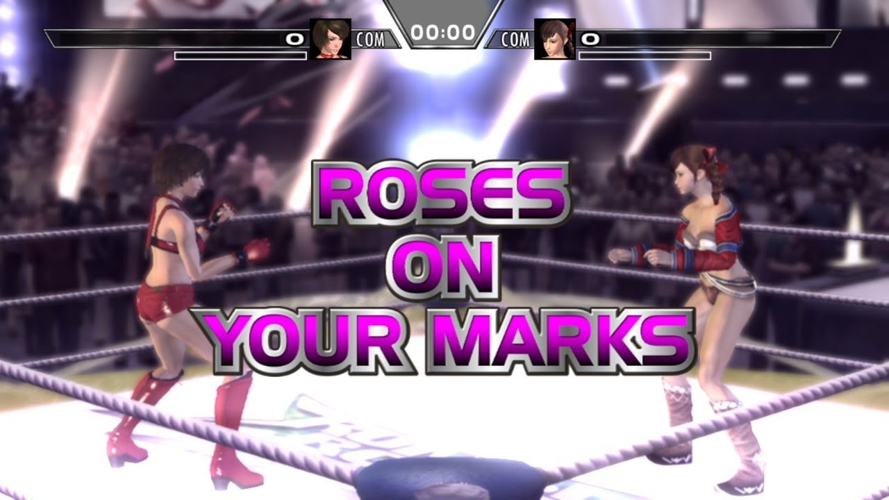 ランブルローズ XX 日ノ本零子 vs アイグル Rumble Rose XX Reiko Hinomoto vs Aigle PHM ...