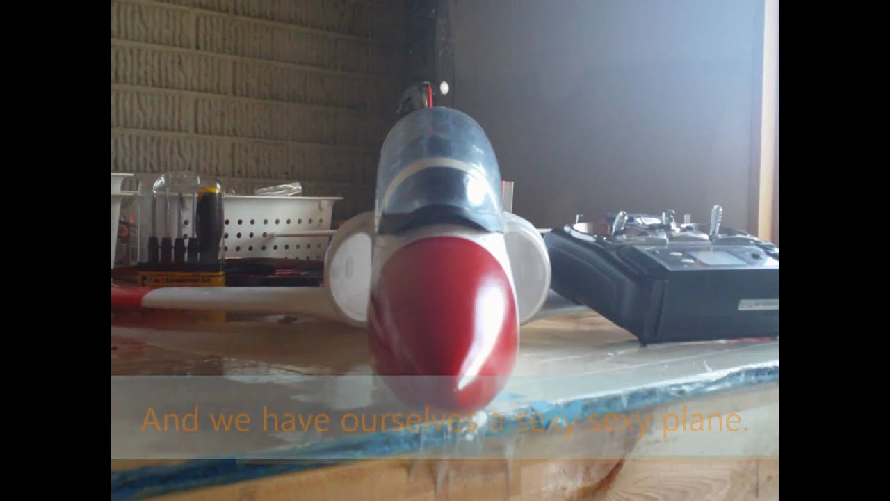 Hobbyking/Global Fly T45 rc edf jet: build video (HD) - YouTube