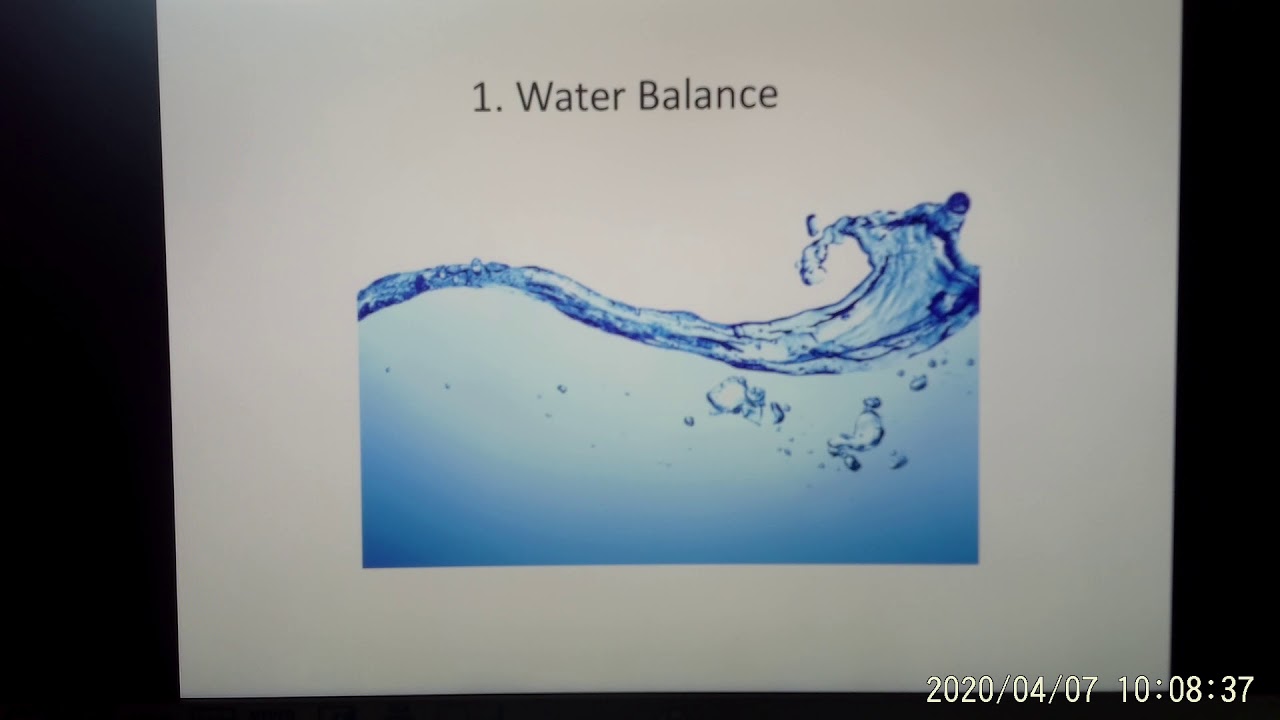 UT Bio365S Human System Physiology Ch20 Integrative Physiology I Water ...