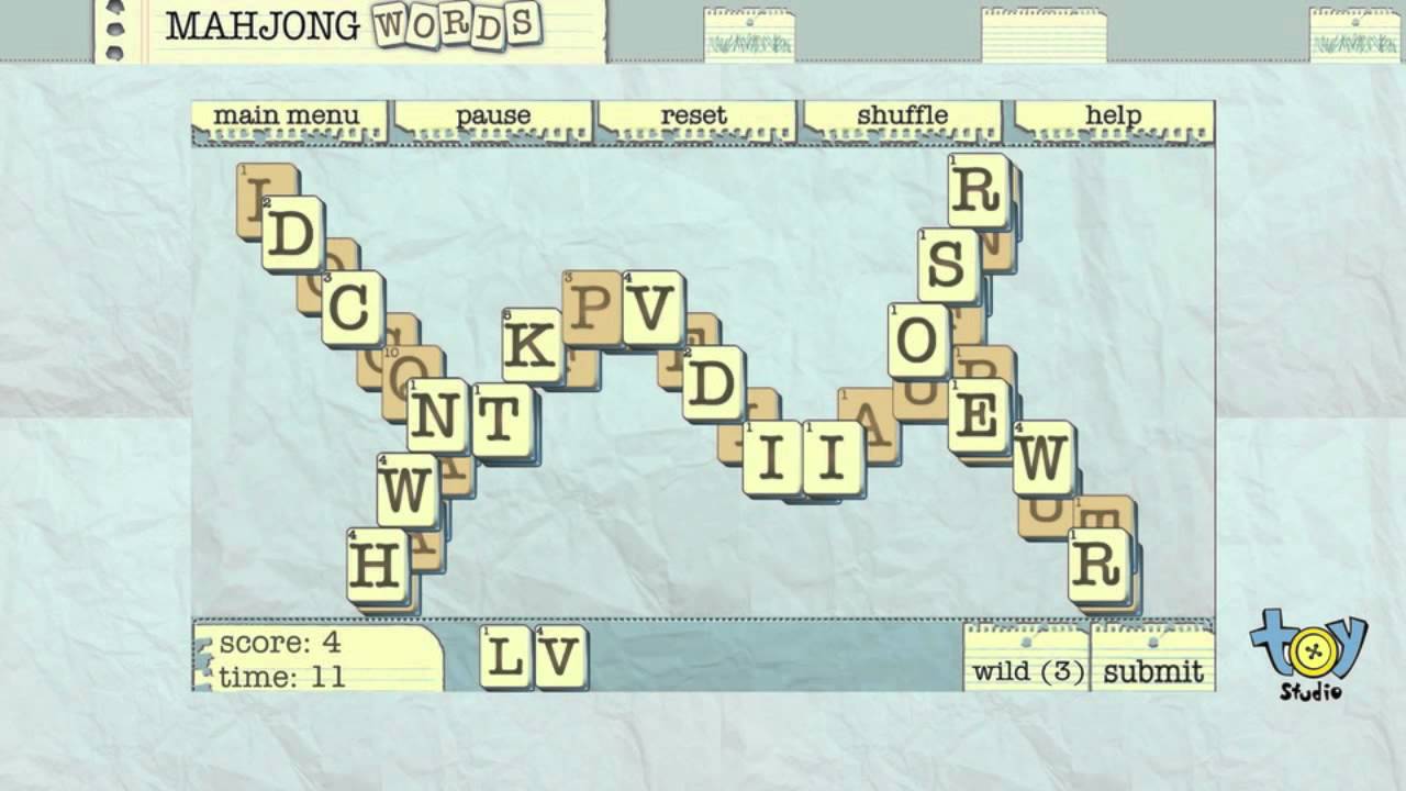 Mahjong Words Gameplay - YouTube