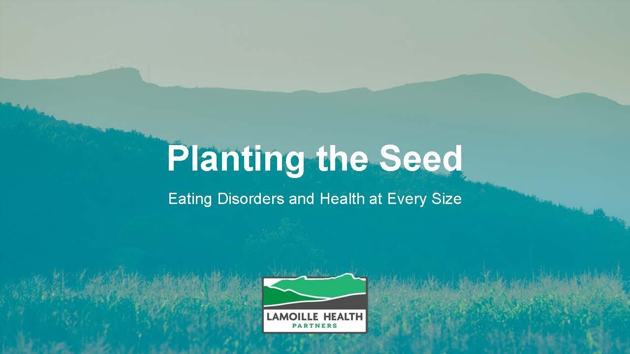 Planting The Seed - Eating Disorders and Health at Every Size - YouTube