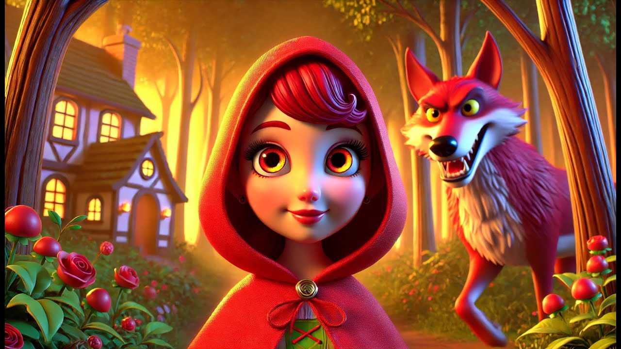 💖🐺Apprends l'Anglais & Learn French : Le Petit Chaperon Rouge / the ...