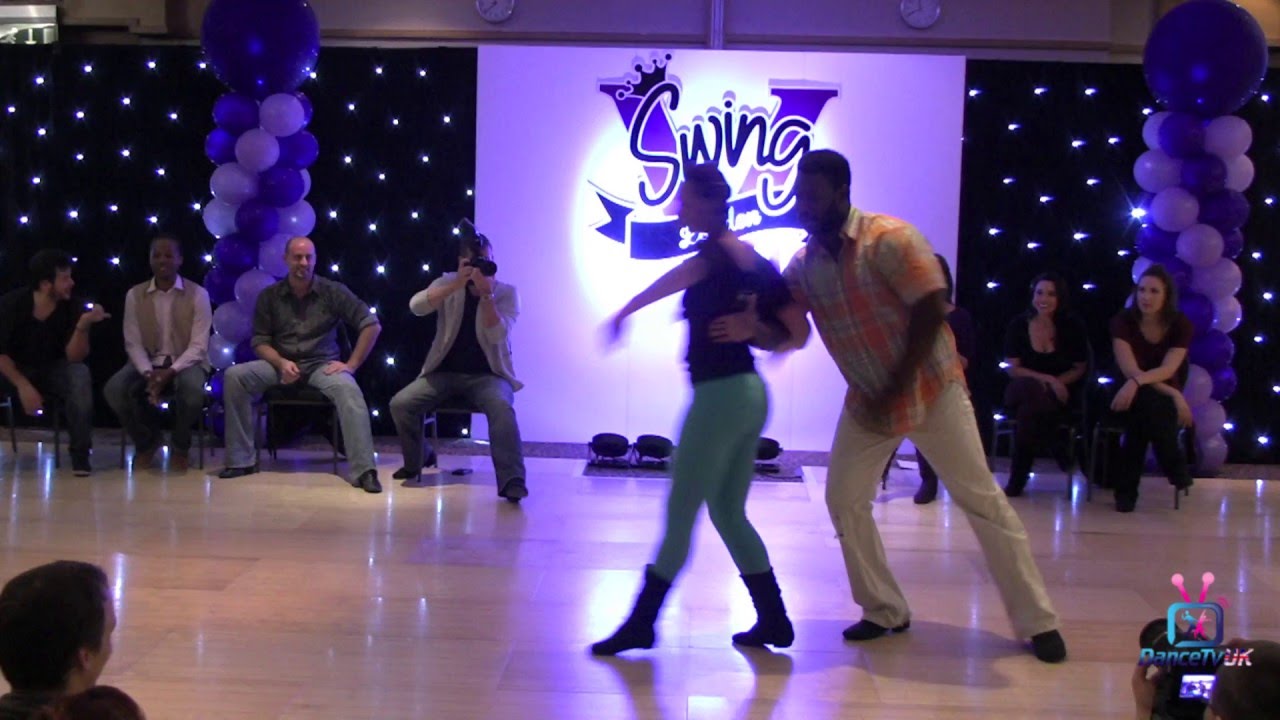 Nicholas King and Rebecca Ludwick Swing V Pro Invitational Jack and ...