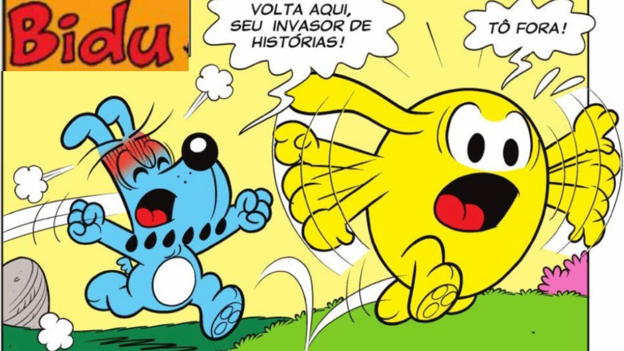 BIDU EM CÃO OU ALIEN? ||Quadrinhos da Turma Da Mônica|| NARRADO - YouTube