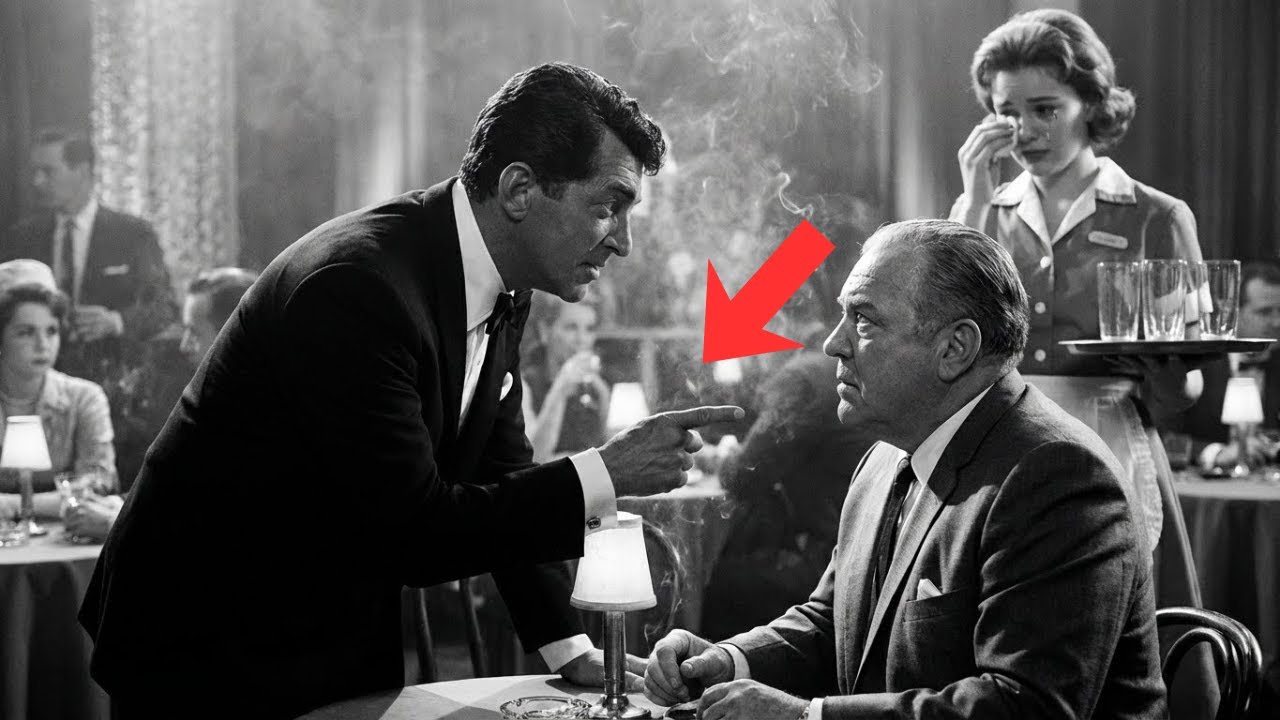Dean Martin STOPPED His Show to Defend a Crying Waitress — What He Said ...