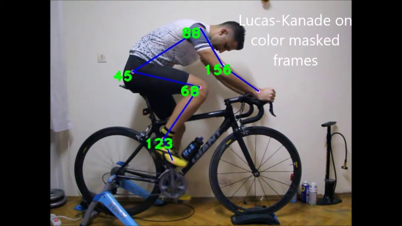 Side view skeleton tracking using kinect, marker, Lucas-Kanade optical ...