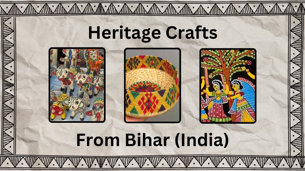 Exquisite Heritage Crafts from Bihar | The Parijat Tree - YouTube