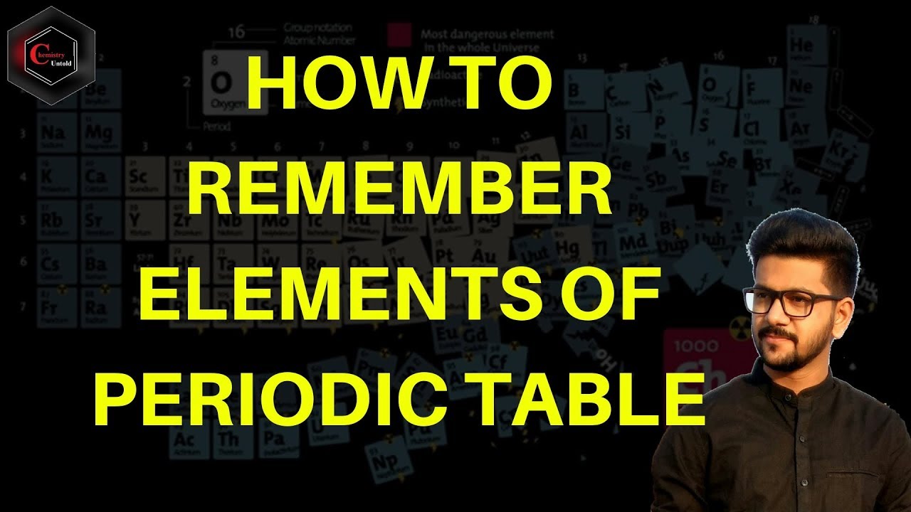 Periodic table tricks || How to remember all elements of periodic table ...